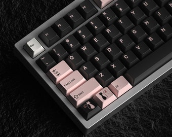 Cute Black Keyboard - Etsy