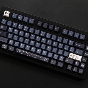 130 Keys Milky Way Keycap Set Cherry Profile Dye-sub Personalized PBT ...