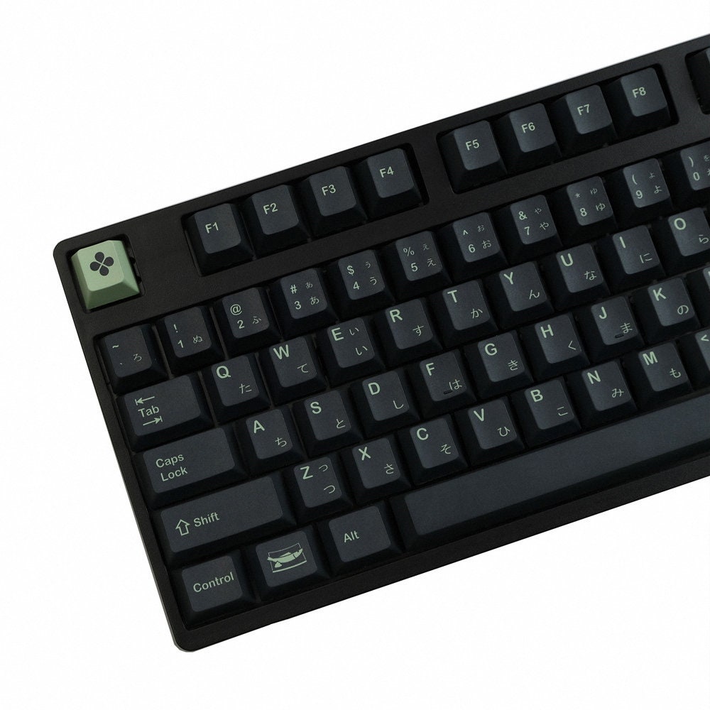 GMK Wasabi Keycap Set Dye-sub Cherry Profile PBT Keycaps for - Etsy Canada