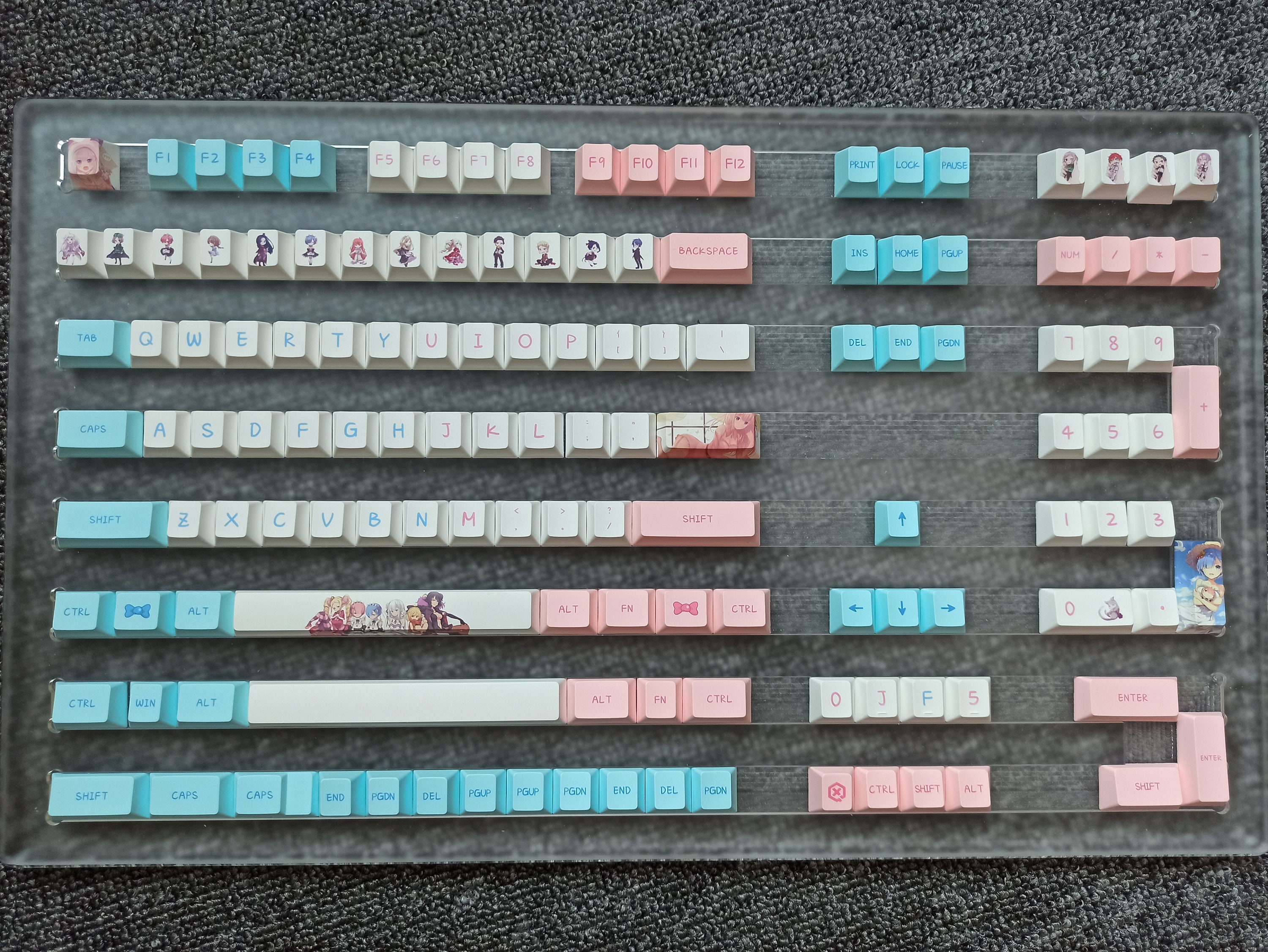 PBT Keycap Set Cherry Profile Dye-sub Japanese Keycap Artisan - Etsy Canada
