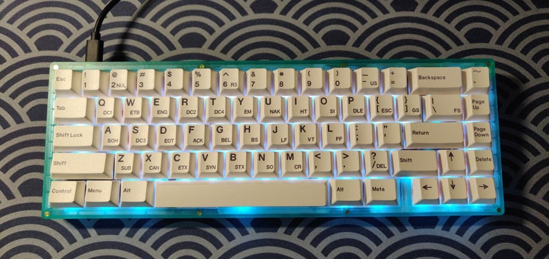 PBT Keycap 134 Keys Cherry Profile ASCII Keycaps for | Etsy