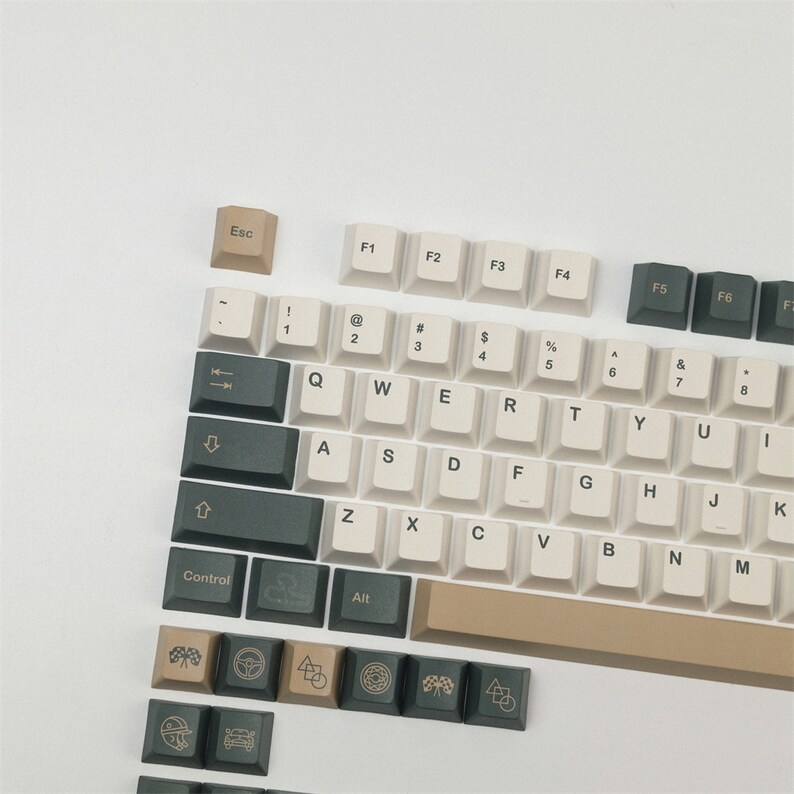 Buy GMK British Racing Green 143 Keys Keycap Sets for Ansi ISO Online ...