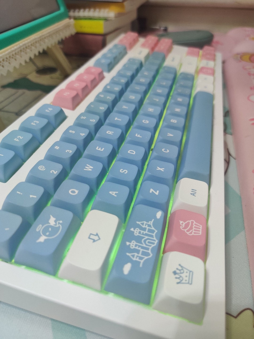 Cute Keycap Set XDA Profile Keycaps Personalized Kawaii Key Cap for ...