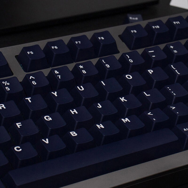 Gmk Deep Navy Full Set Keycaps 132 Key Cherry PBT Custom - Etsy