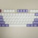 Cute Bunny Keycap Set Cherry Profile Purple White PBT Keycaps - Etsy