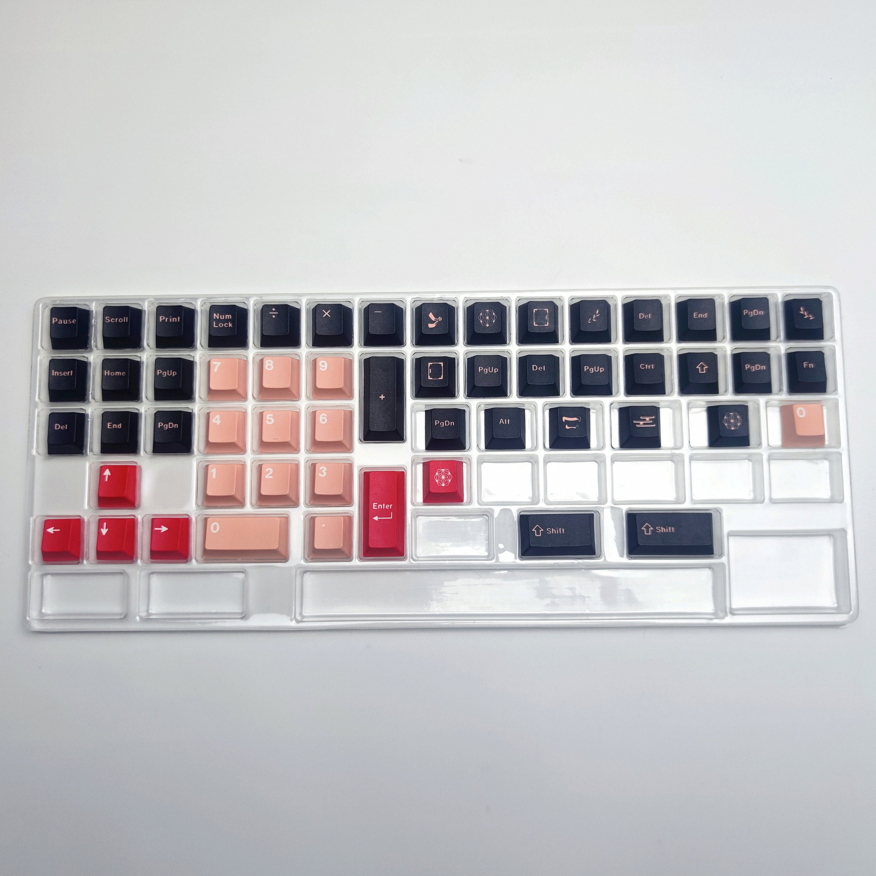 PBT Keycap 129 Keys Cherry Profile GMK Dye-sub Personalized - Etsy