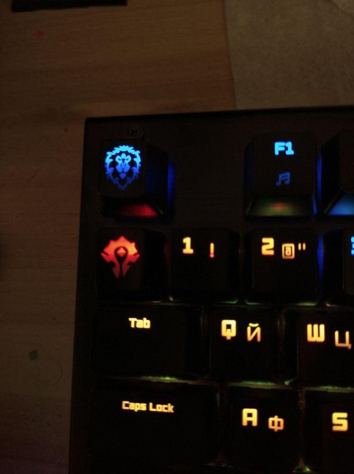 Teclas de juego Keycaps Key Button World of Warcraft DOTA key | Etsy