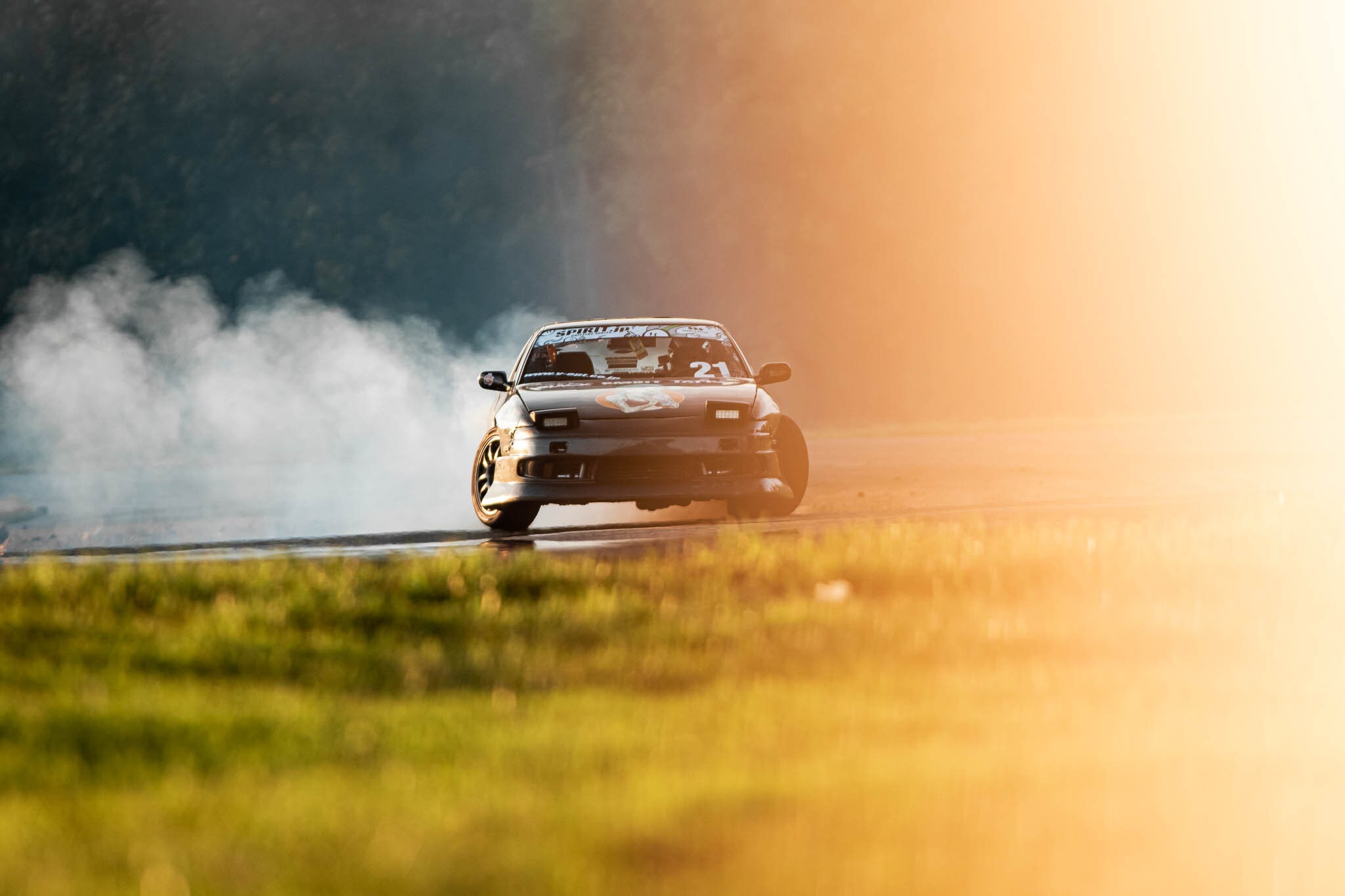 Nissan S14 Drifting Back Track During Sunset At Club Loose - Etsy.de
