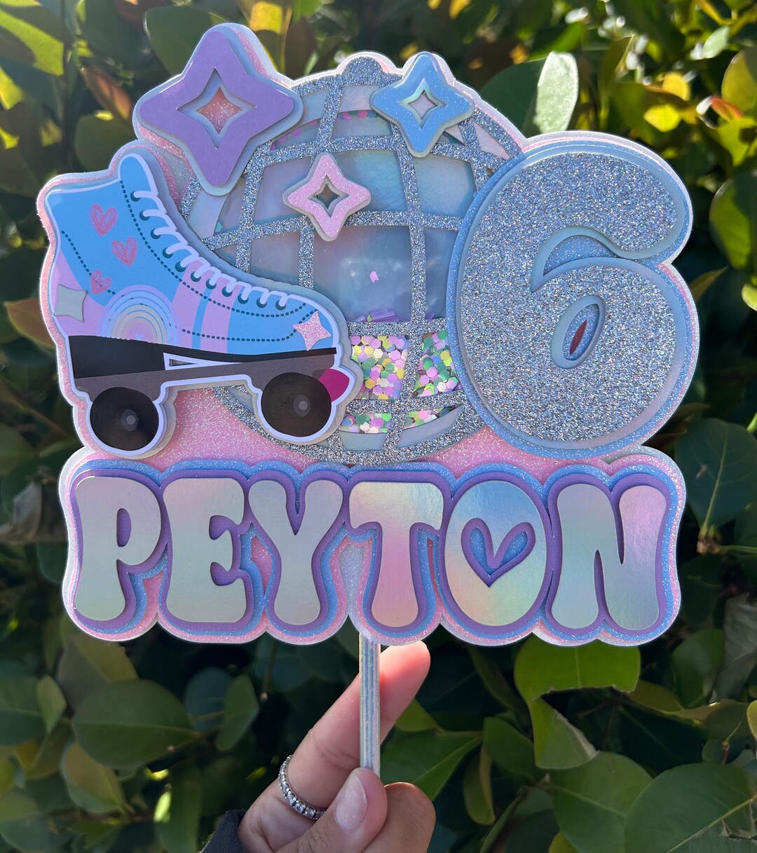 Roller Skate/ Skate Shaker Topper - Etsy