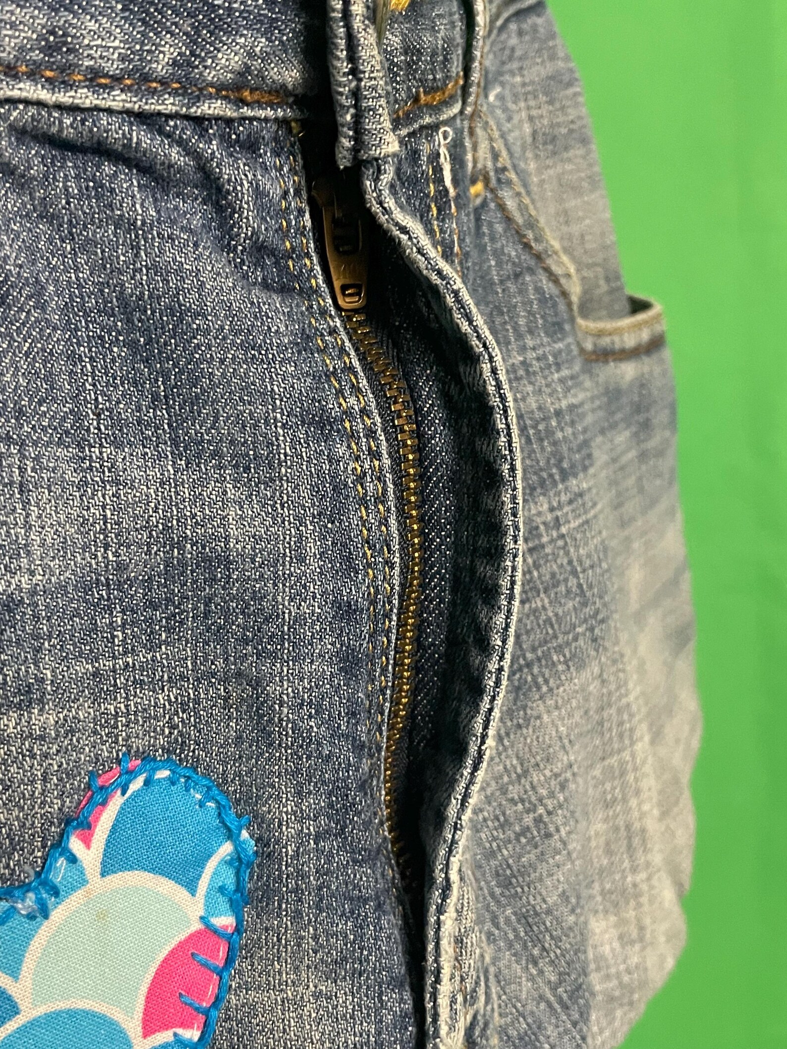 Upcycled Denim Shoulder Bag(scales Pattern) - Etsy