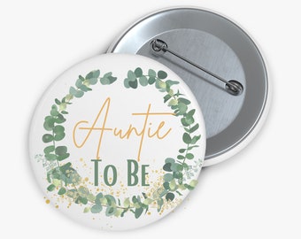 Auntie to Be Pin | Etsy
