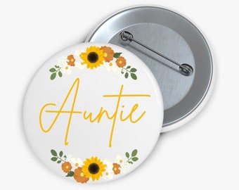 Auntie to Be Pin | Etsy
