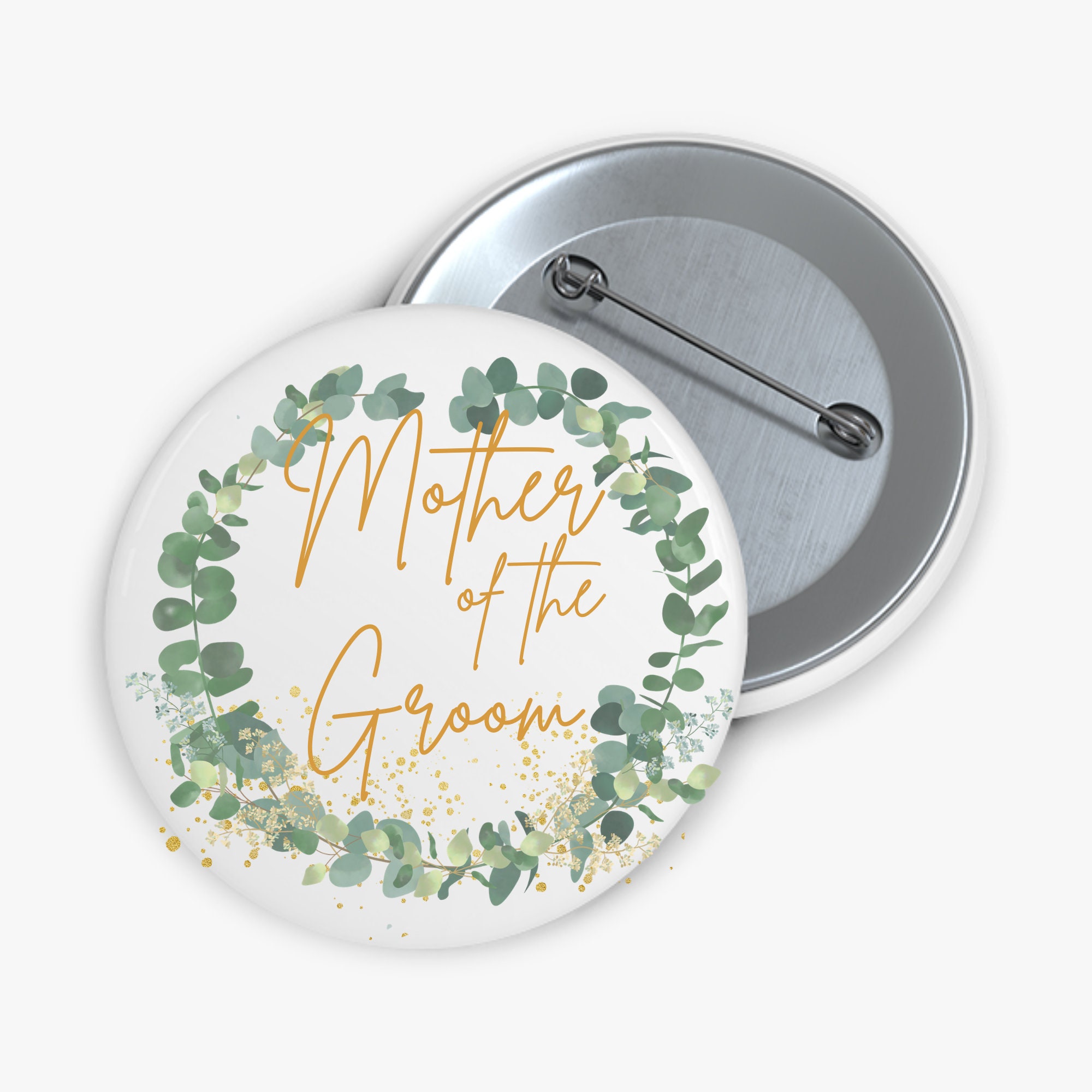 Botanical Garden Bridal Greenery Bridal Shower Pin | Etsy