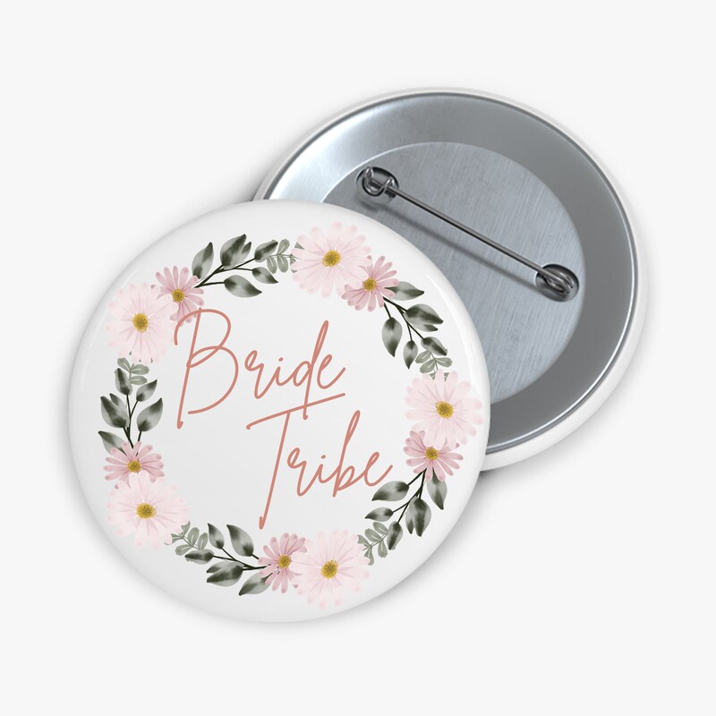 Bridal Party Buttons - Etsy