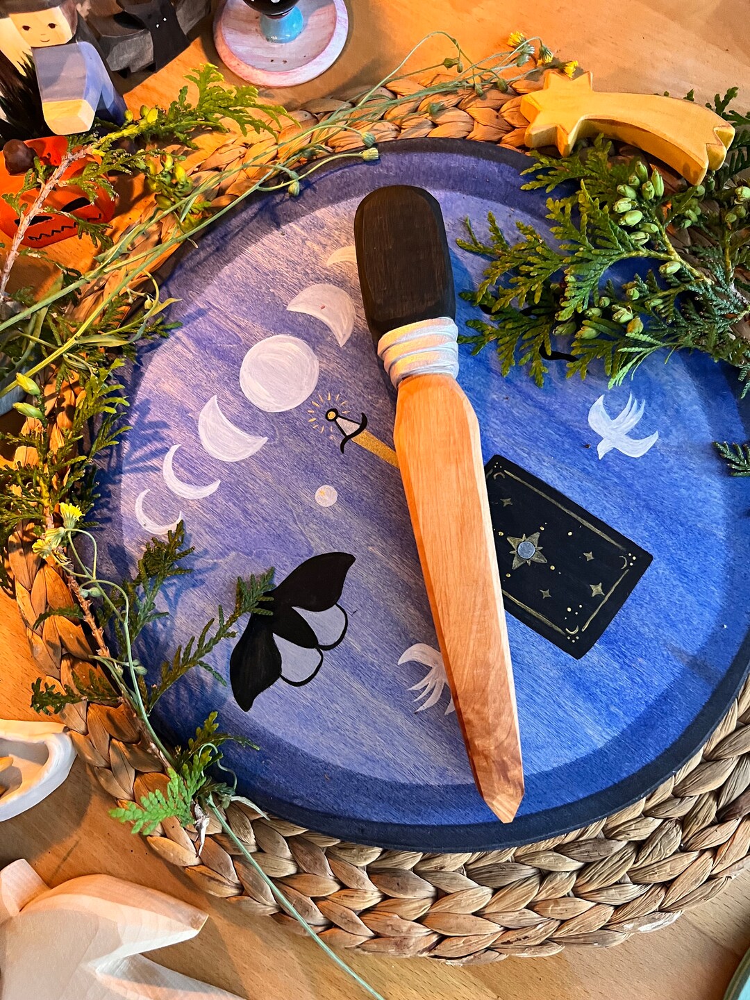 Magic Dagger Medieval Gothic Fantasy and Witches Decoration Made of ...