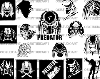 Predator Svg | Etsy
