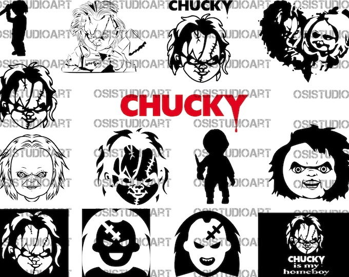 Chucky SVG - Etsy UK