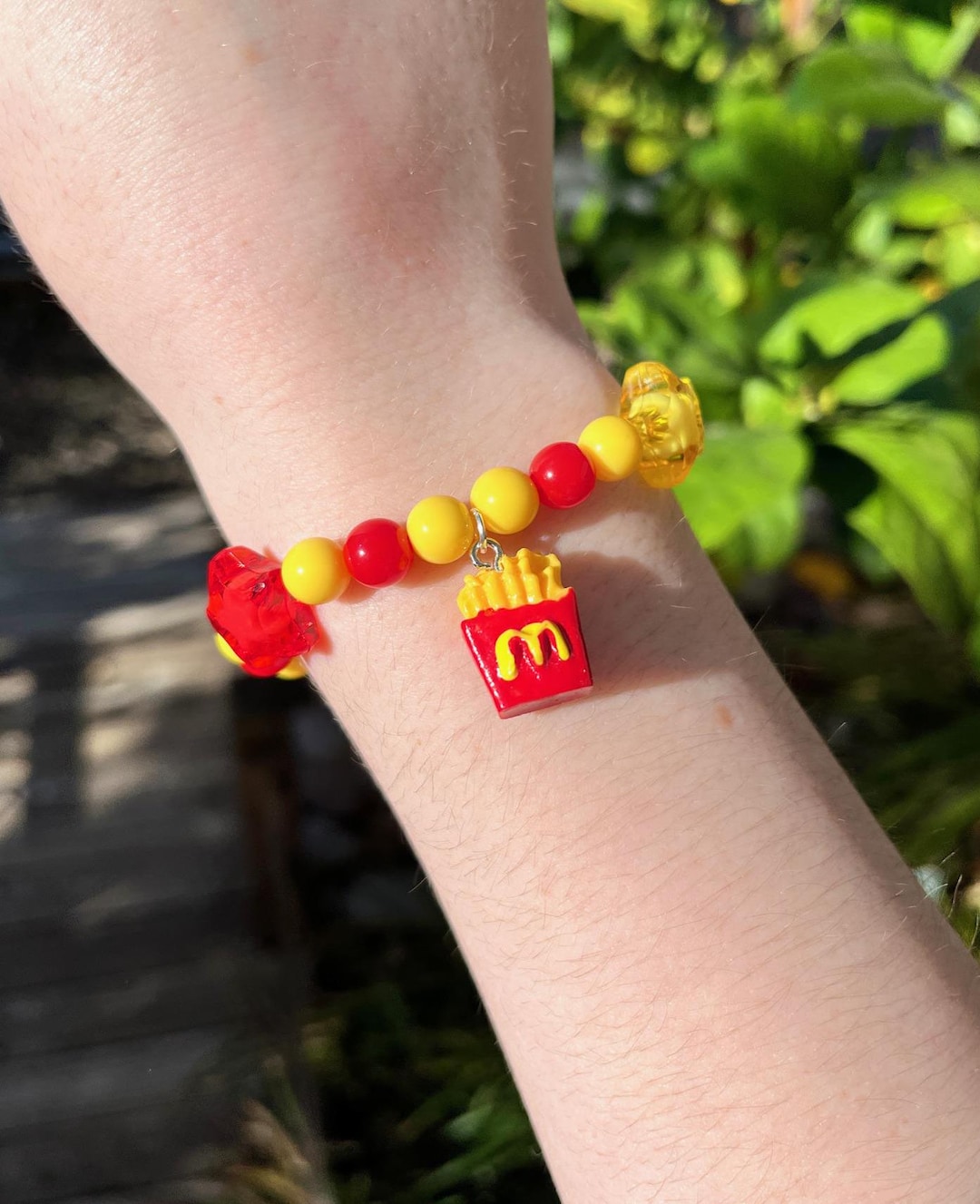 Mcdonald's Fries Themed-bracelet | French Fries, Happy Meal, Ronald ...