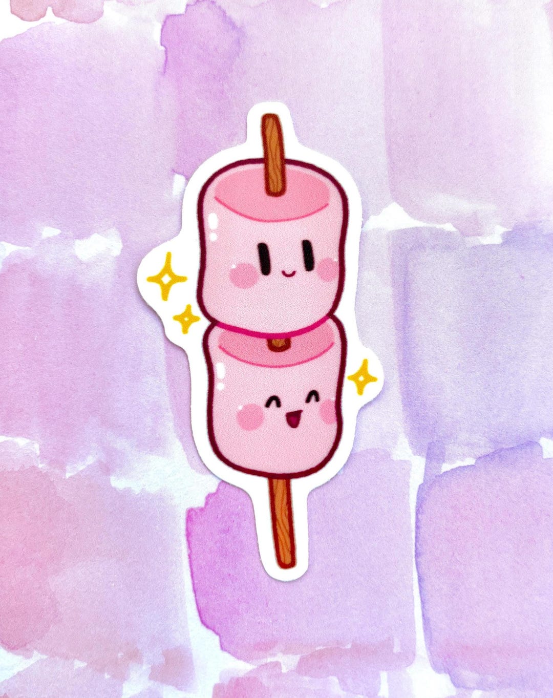 Kirby Marshmallows Sticker | Kirby, Marshmallows, Funny, Poyo, Food ...