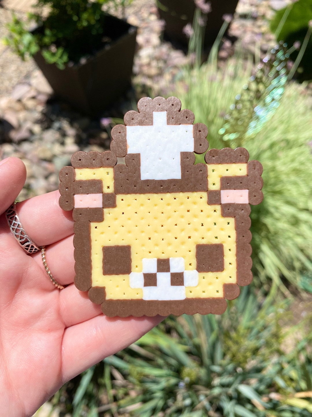 Chef Bear | Perler Bead Sprite | Bear, Chef, Cute Bear, Animal, Perler ...