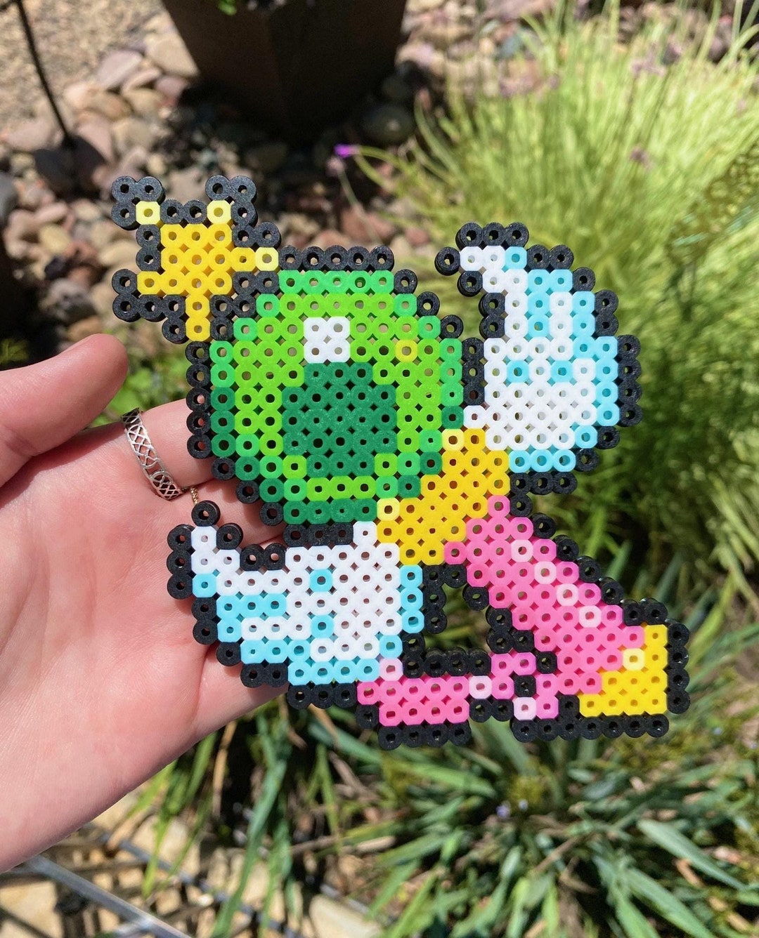 Sailor's Wand Perler Bead Sprite Sailor, Green, Moon, Jupiter, Venus ...