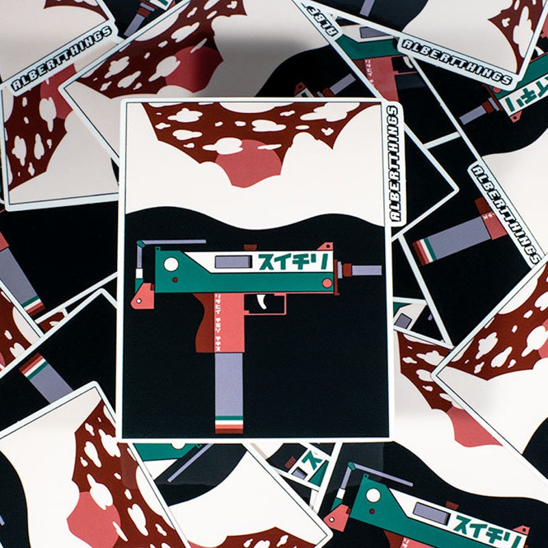 Murder Drones Stickers Etsy