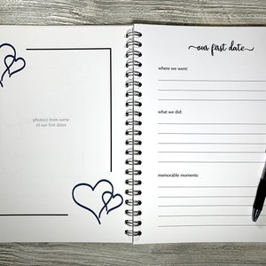 Love Story Book Couples Journal Memory Book for Dating Couples, Engaged ...