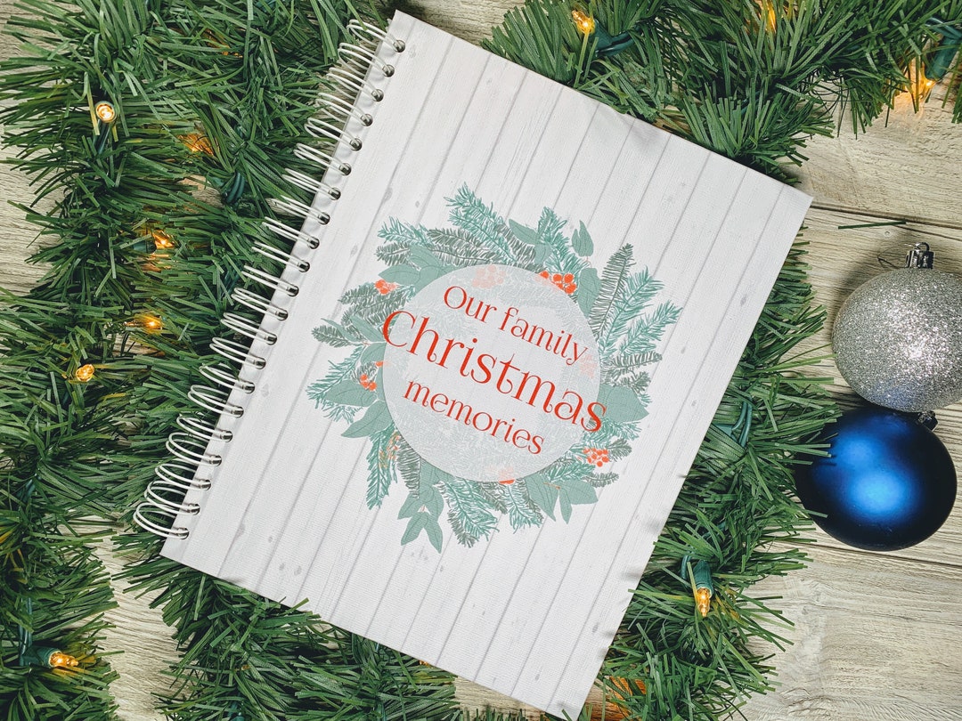 Christmas Memory Book Family Christmas Book Christmas Gift Holiday ...