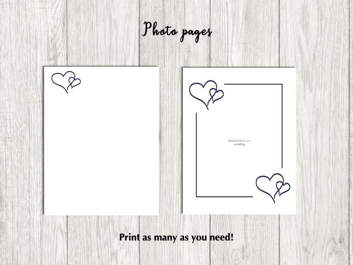 Printable Journal for Married Couples | Marriage Journal | Memory Book ...