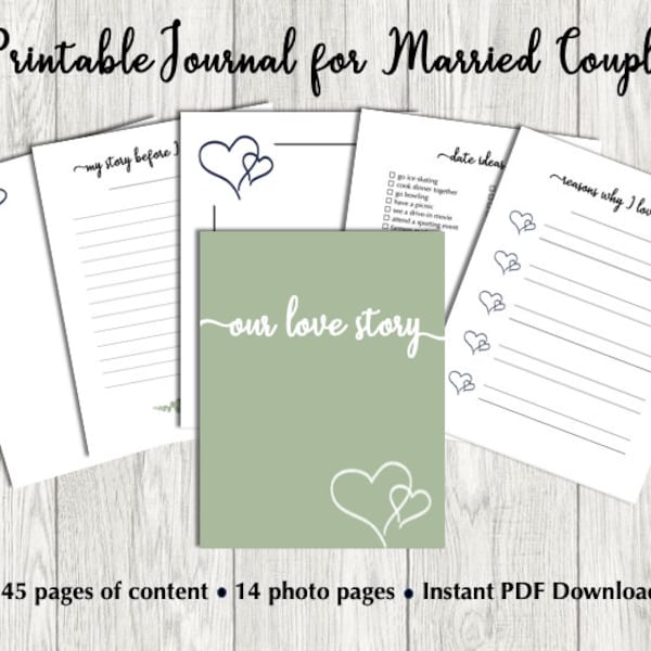 Printable Marriage - Etsy