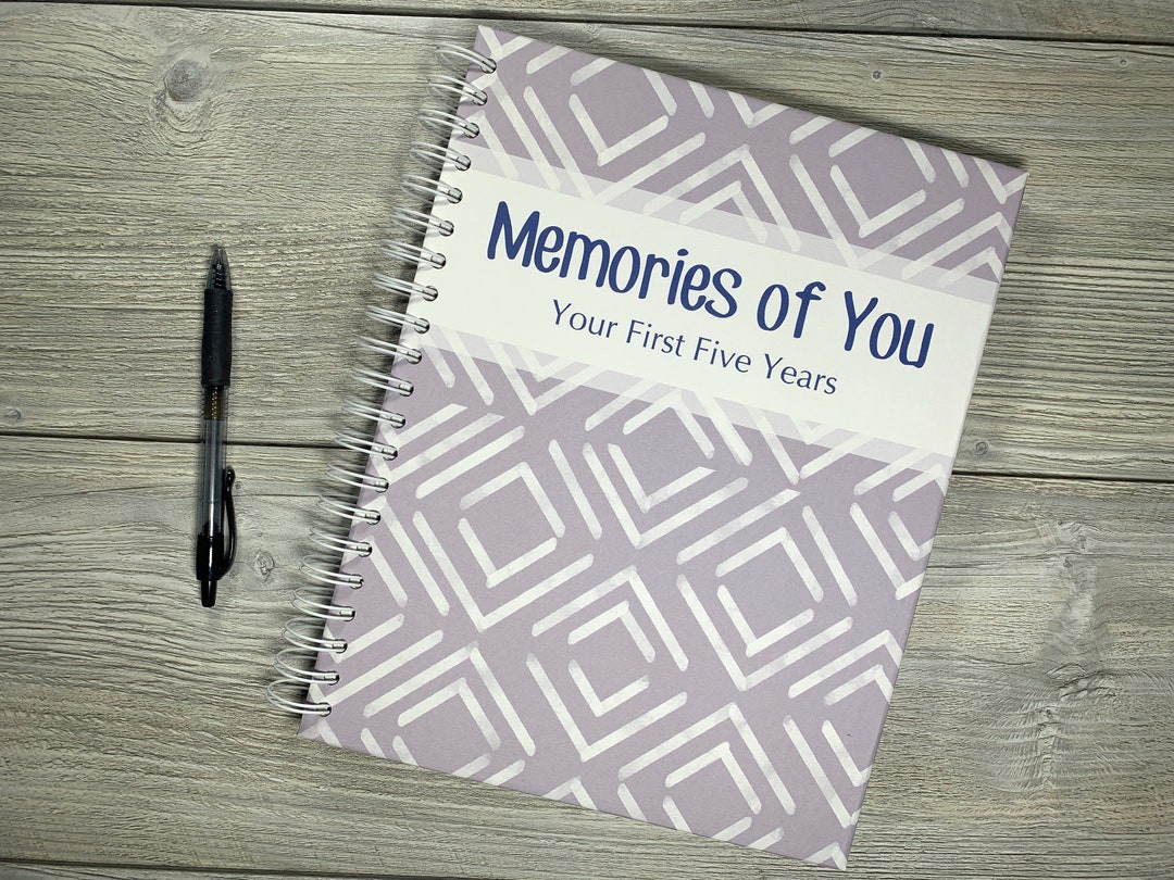 Baby Memory Book Child Memory Book Personalized Baby Book Baby Shower ...