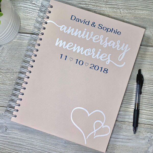 Anniversary Journal - Etsy