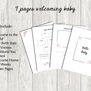 Printable Child Memory Book | Baby Memory Book | Toddler Memory Book ...
