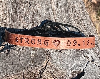 Custom Leather Garter - Etsy