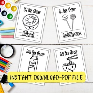 Coloring Pages for Preschoolers Alphabet Coloring Pagesabc Coloring ...