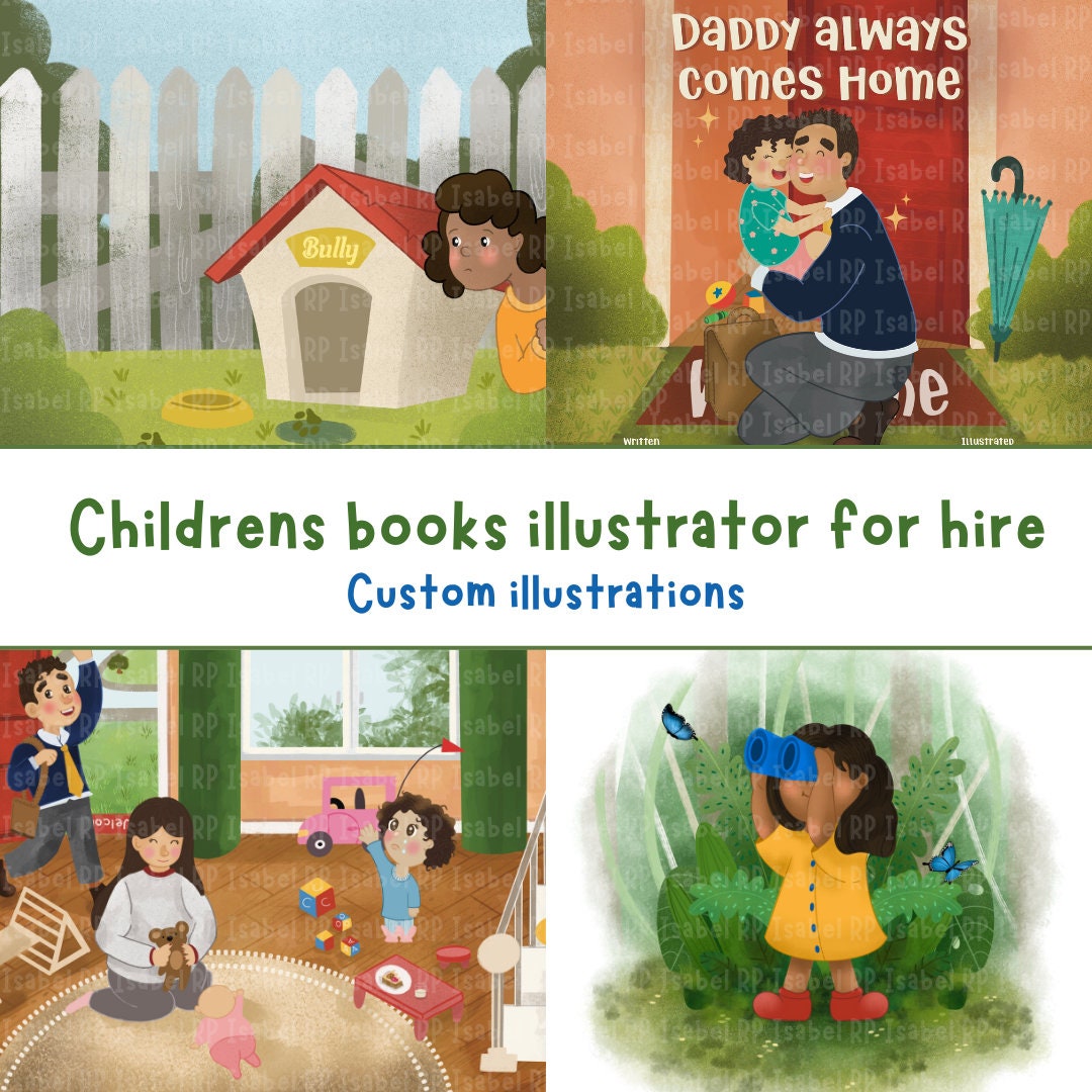 Children's Books Illustrator for Hire, Custom Illustrations for Picture ...