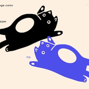 Cats Clipart Bundle, Vector Kittens, Handrawn Cat PNG and SVG Files ...