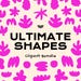 Ultimate Shapes Clipart Bundle, Handrawn Abstract Shape, SVG Clipart ...