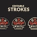 Premade Badge Design, Instant Download Simple Badge, Text Badge ...