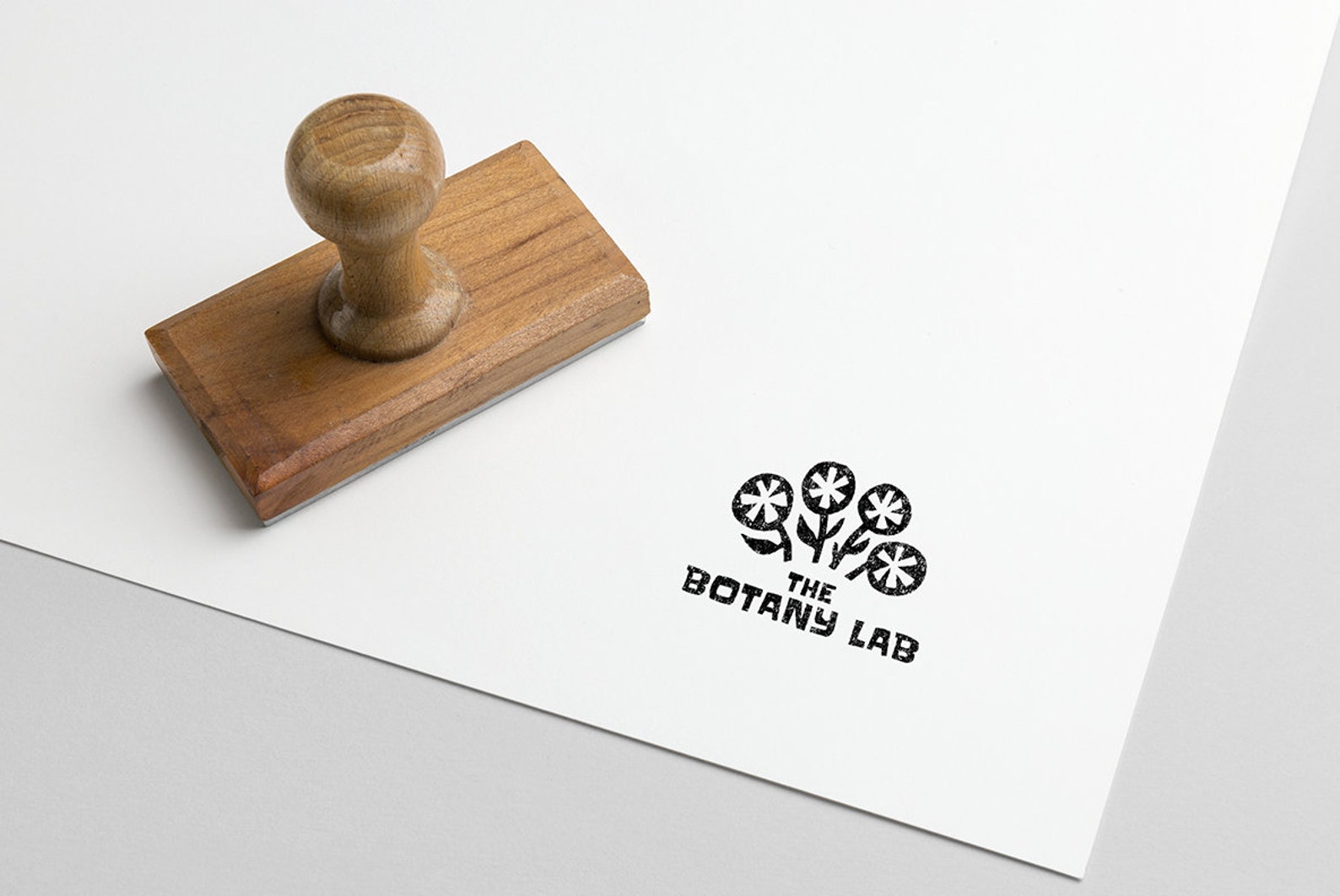 The Botany Lab | Instant Download | Simple Vector | Floral Monogram ...