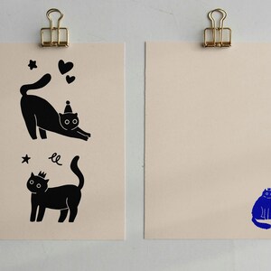 Party Cats Clipart Bundle, Vector Kittens, Handrawn Cat PNG and SVG ...