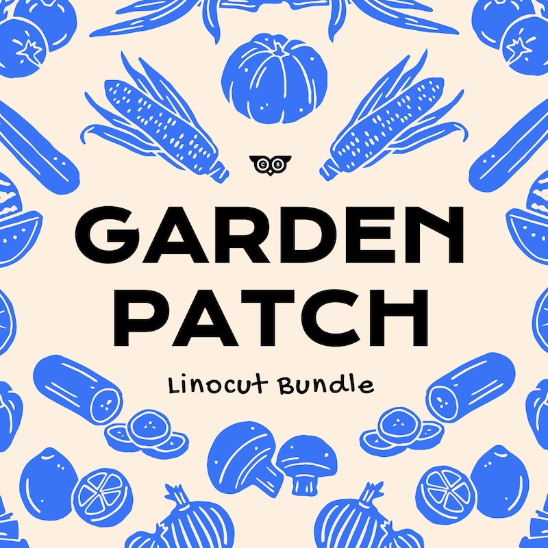 Linocuts Food - Etsy