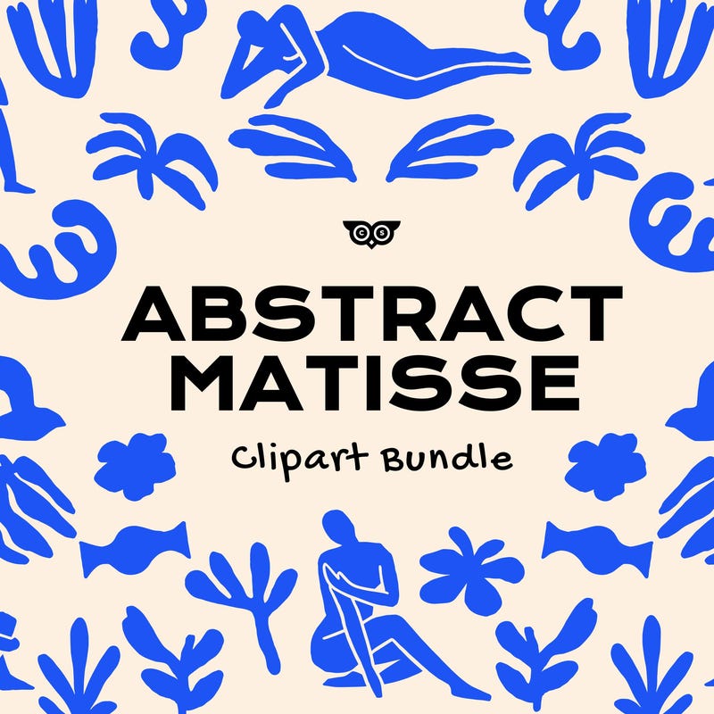 Matisse Poster Template - Etsy