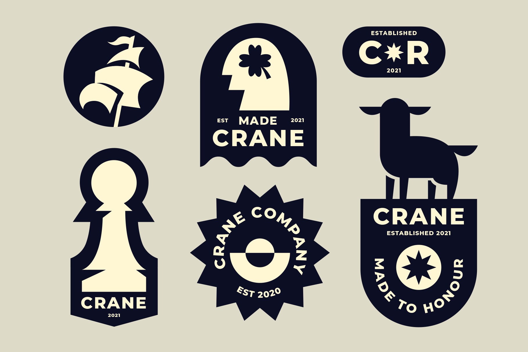 Badge Builder Bundle 1 | Instant Download | Simple Vector | Text ...