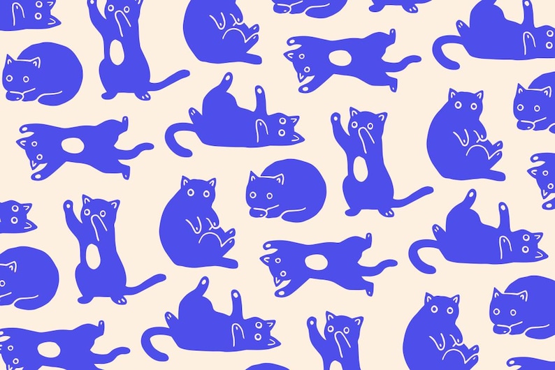 Cats Clipart Bundle, Vector Kittens, Handrawn Cat PNG and SVG Files ...