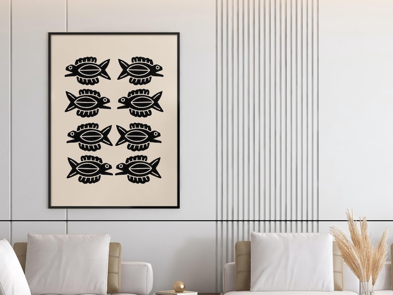 Aztec Linocut Bundle, Handrawn Ancient Silhouette, PNG Mexican Patterns ...