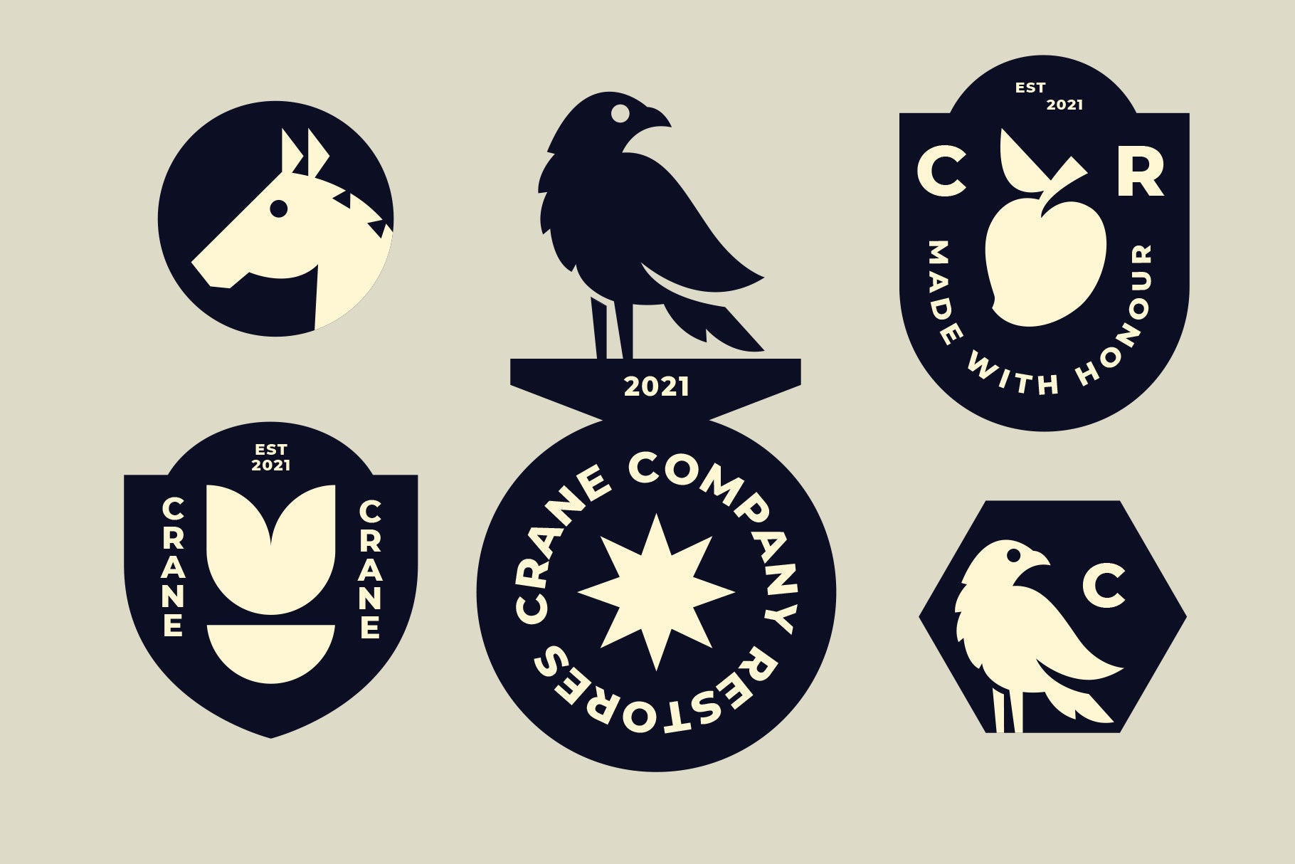 Badge Builder Bundle 1 | Instant Download | Simple Vector | Text ...