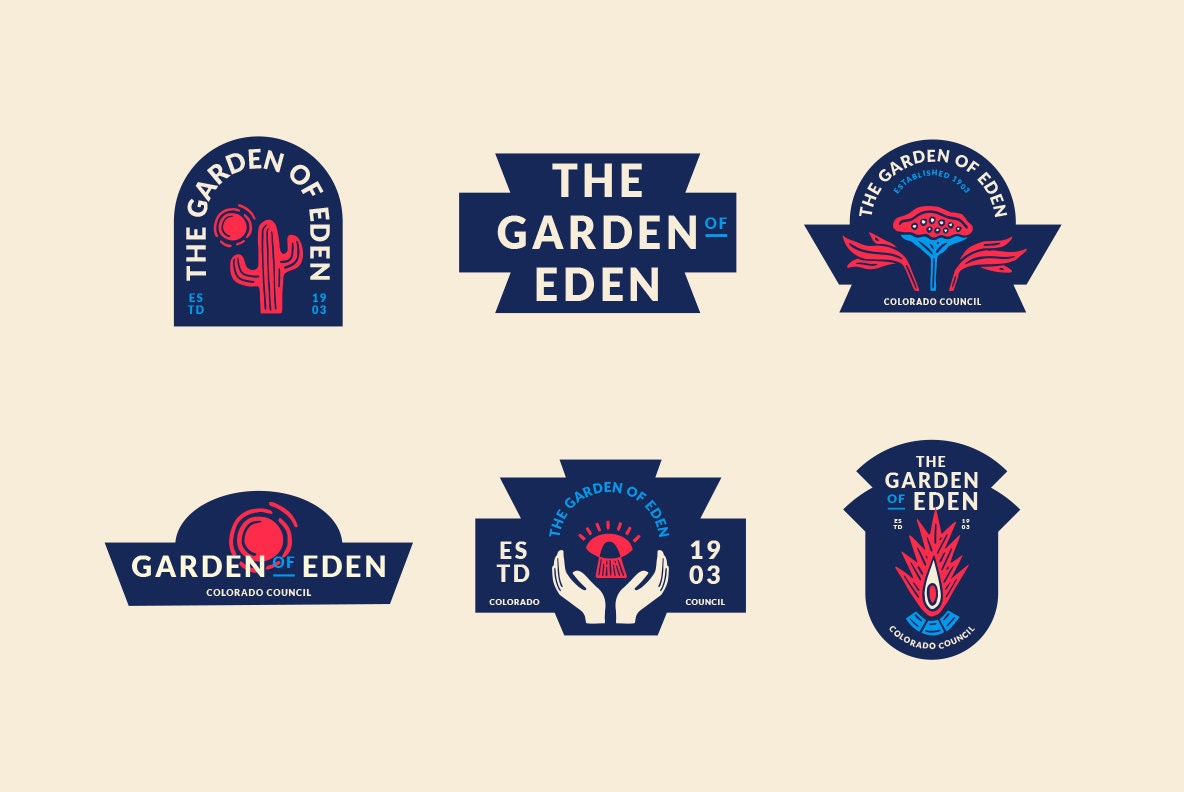 Premade Badge Design V3, Instant Download Simple Badge, Text Badge ...