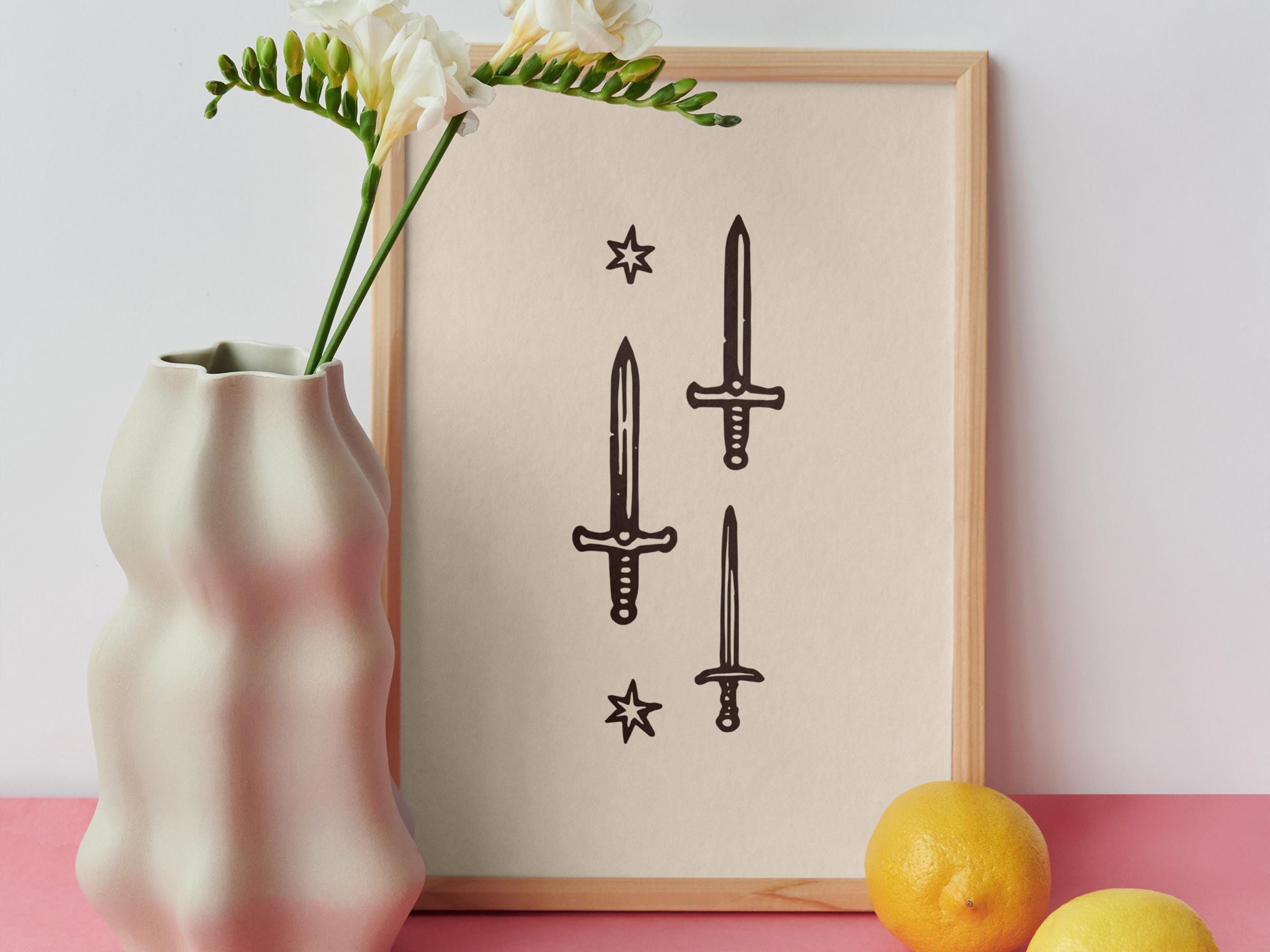 Gothic Times Linocut Bundle | Medieval Gothic Clipart, Dark Vintage ...