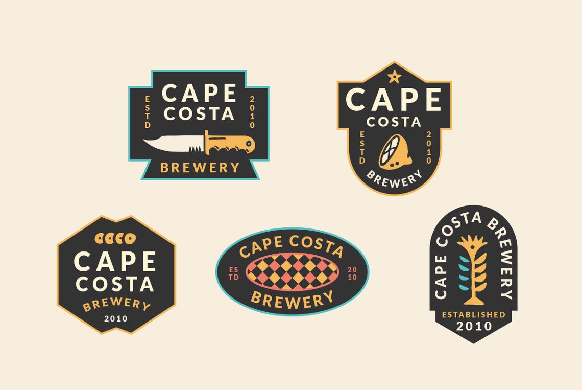 Premade Badge Design V2, Instant Download Simple Badge, Text Badge ...